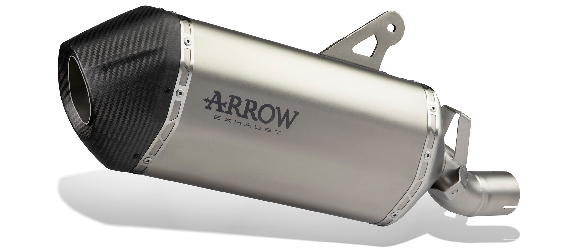 Suzuki V-STROM 1050 Sonora titanium "Dark" silencer with carby end cap ...